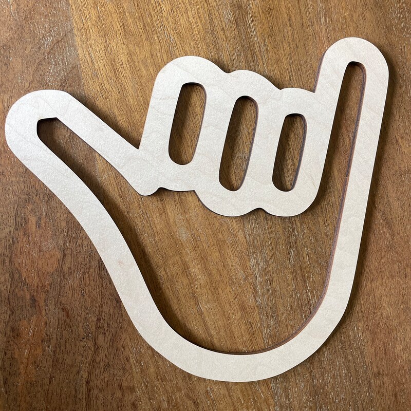 Shaka Wall Decor - Etsy