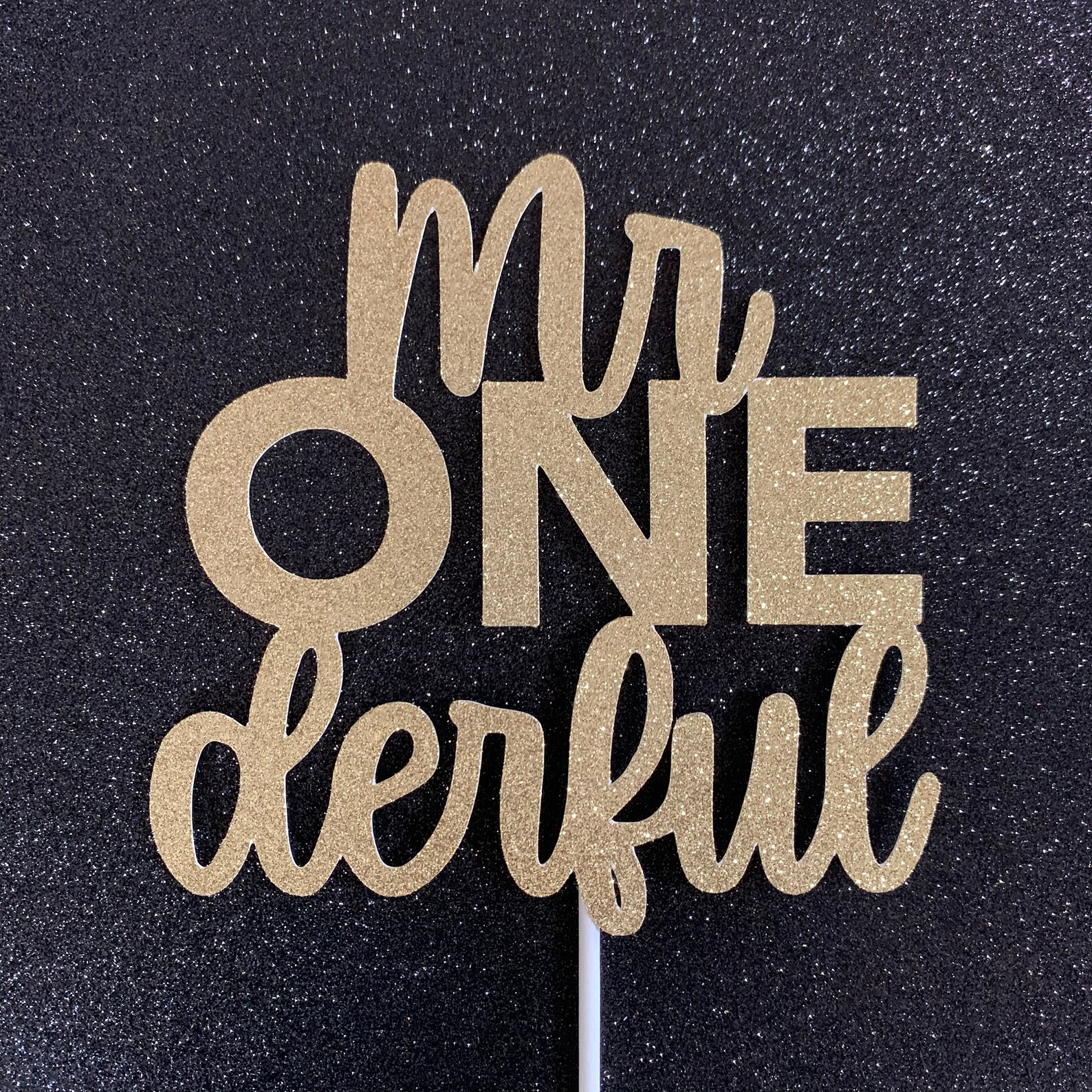 Mr Onederful Cake Topper Mr One Derful First Birthday Cake - Etsy