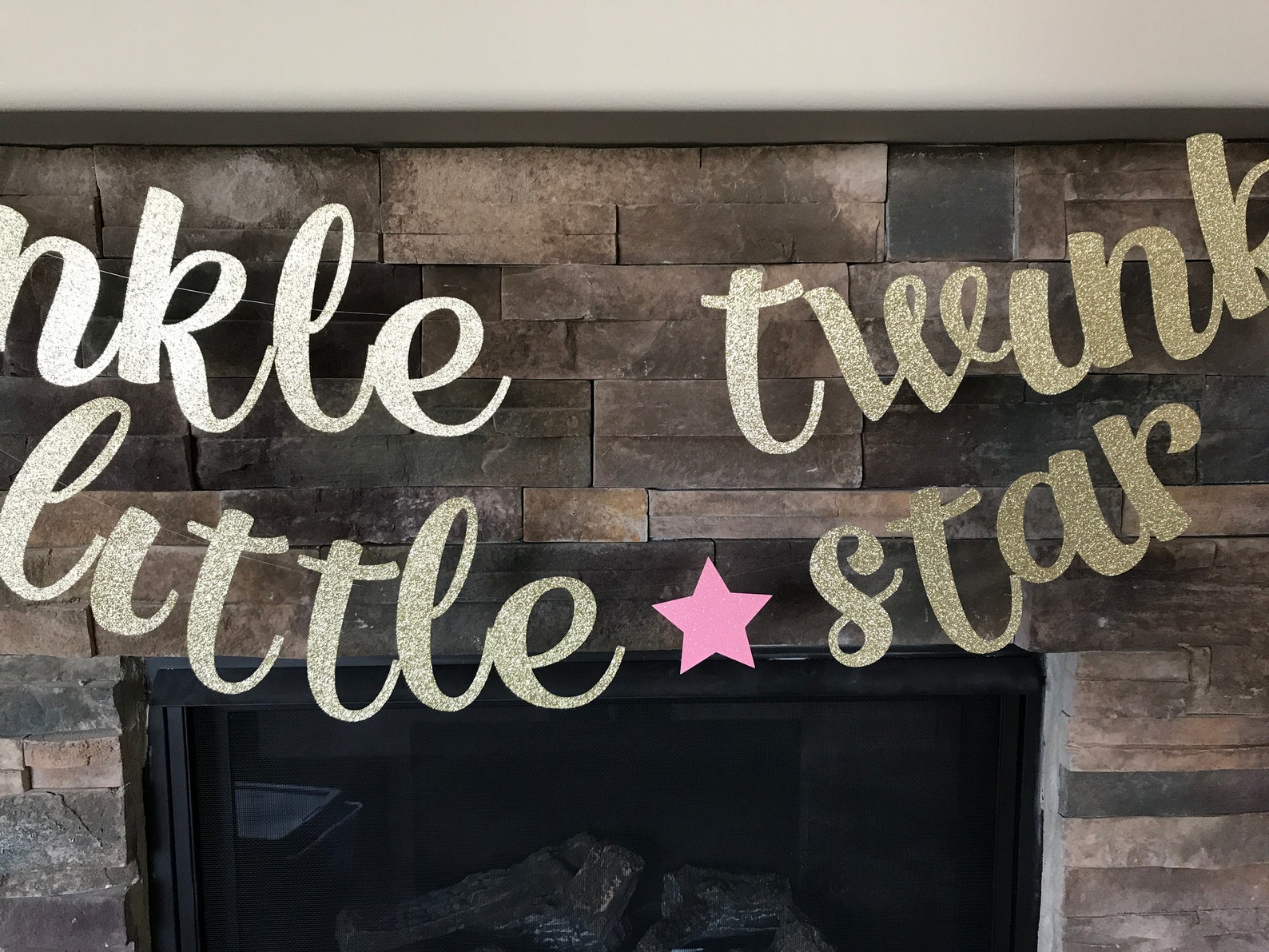 Twinkle Twinkle Little Star Banner / Twinkle Twinkle Little | Etsy