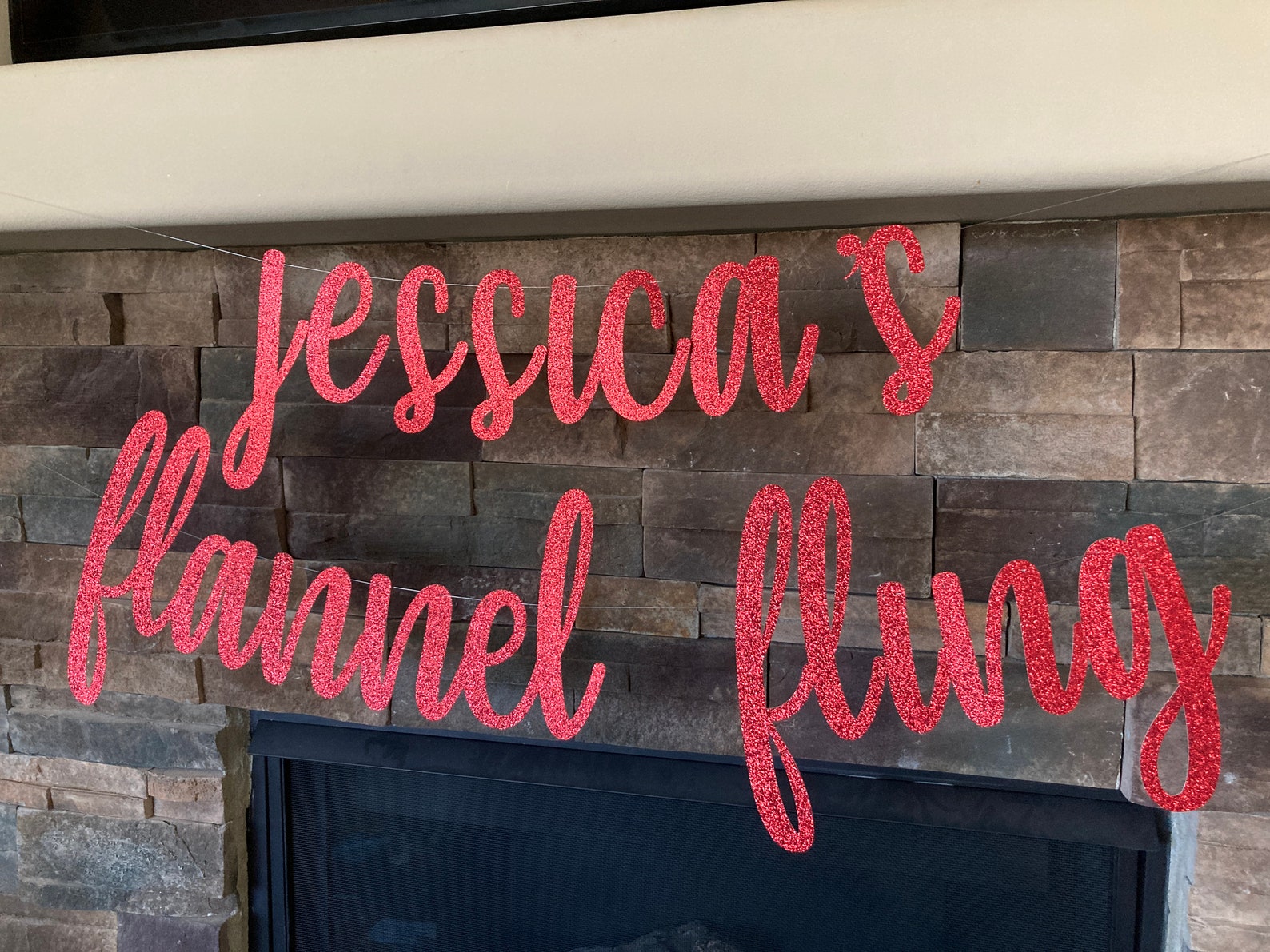 Custom Flannel Fling Banner Flannel Fling Before the Ring | Etsy