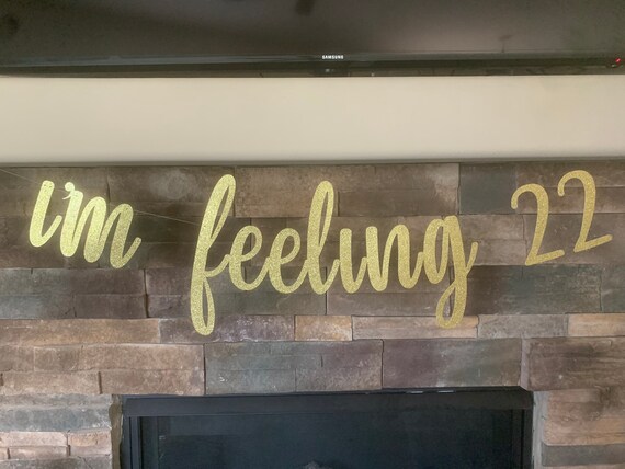22nd Birthday Banner