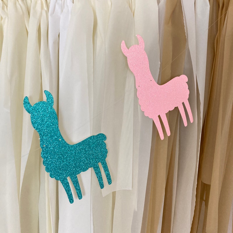 Llama Banner - Etsy