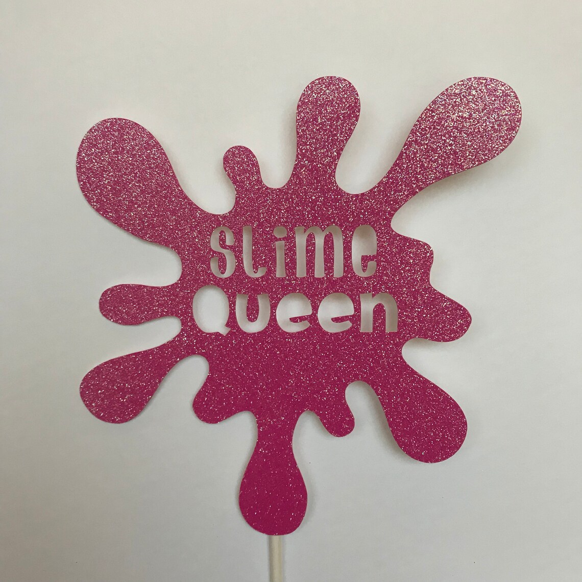 Slime Cake Topper / Slime Queen Cake Topper / Slime Party / - Etsy