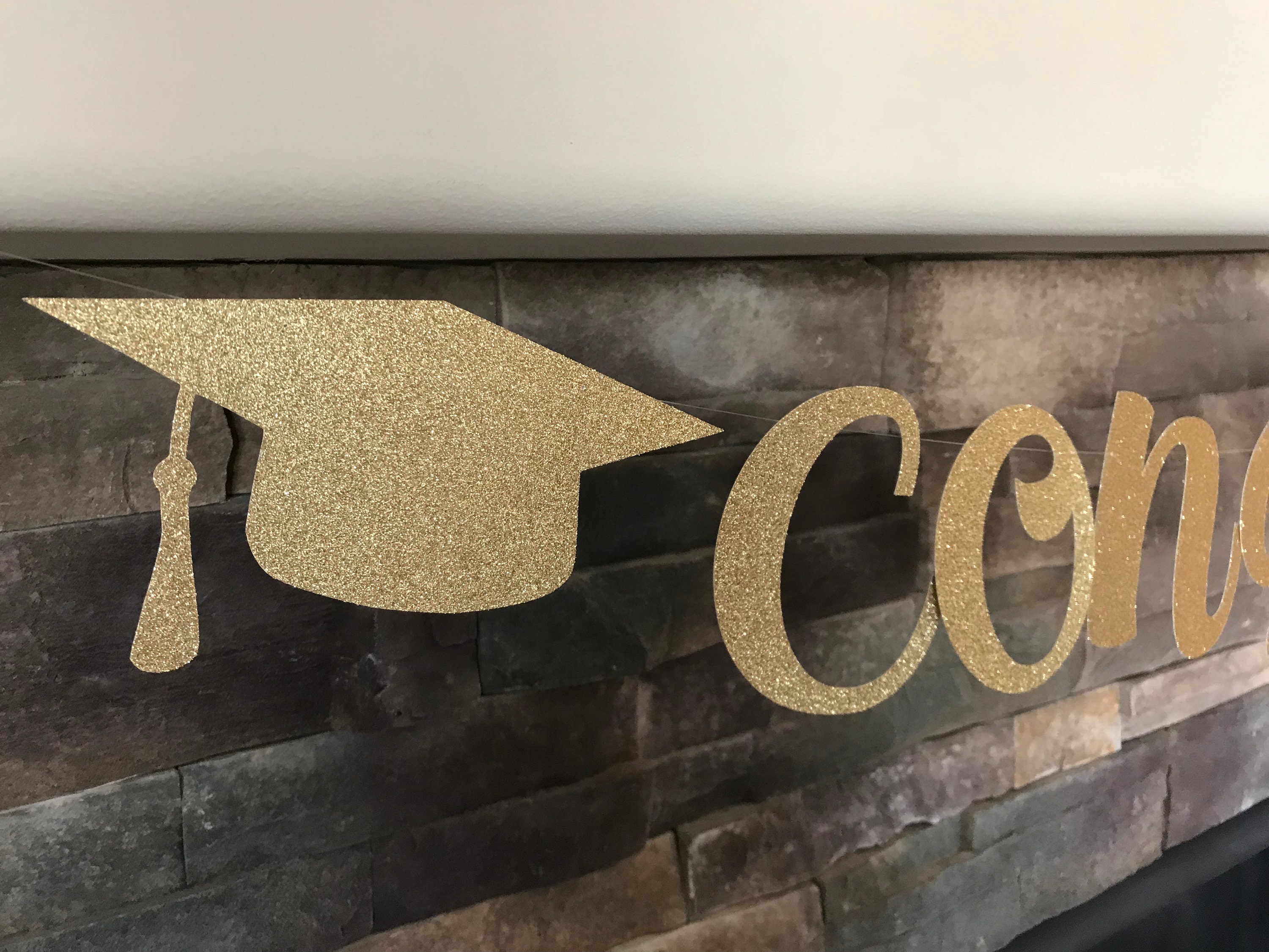 Graduation Party Decorations Congrats Banner Congrats Grad - Etsy