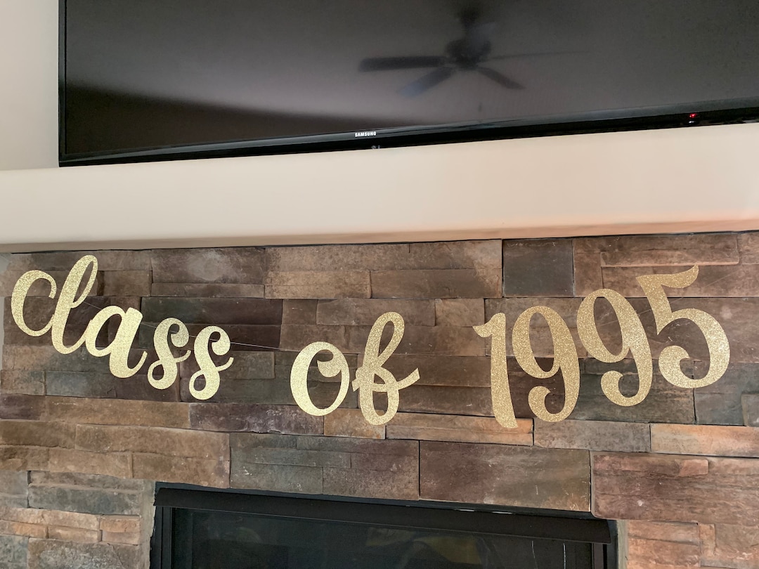 Class of 1995 Banner, Class Reunion Banner, High School Reunion ...