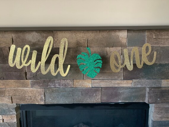Wild one banner wild one 1st birthday Wild one decorations | Etsy