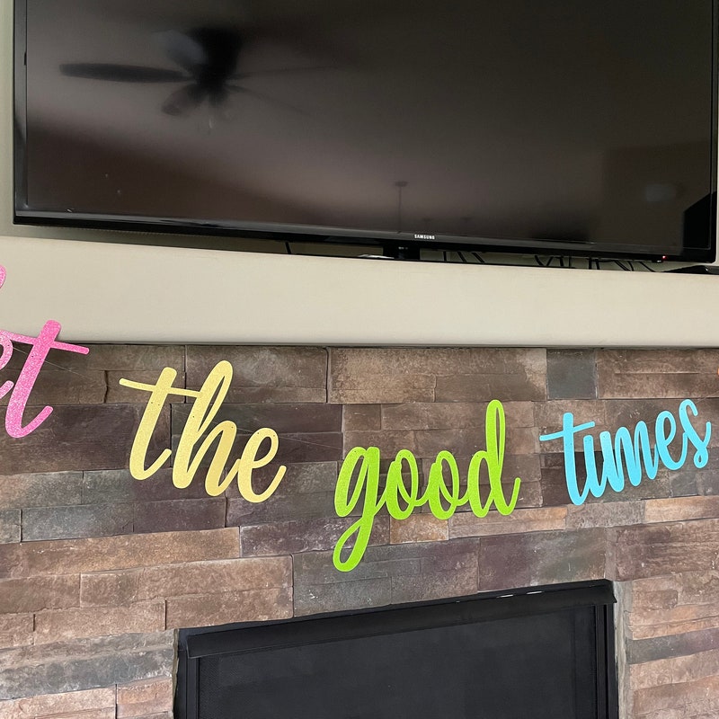 Good Times Sign - Etsy
