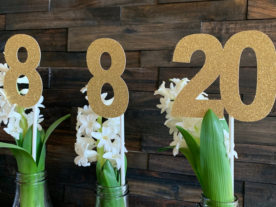 Wedding Date Decorations Bridal Shower Decorations Wedding | Etsy