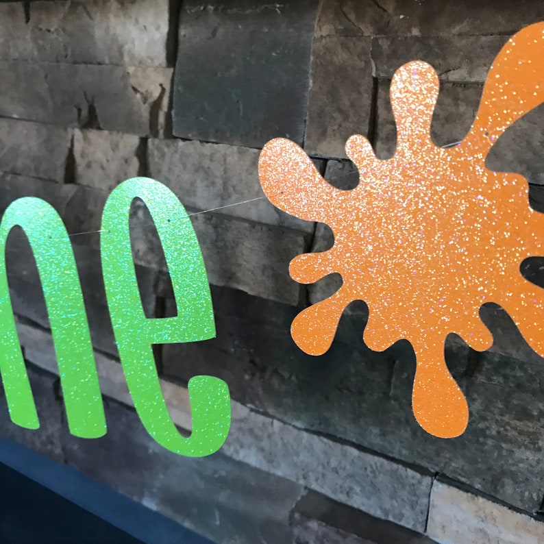 Slime Time Banner / Slime Banner / Slime Birthday / Slime - Etsy