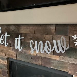 Let It Snow Banner, Happy Holidays Banner, Merry Christmas Banner, Be ...