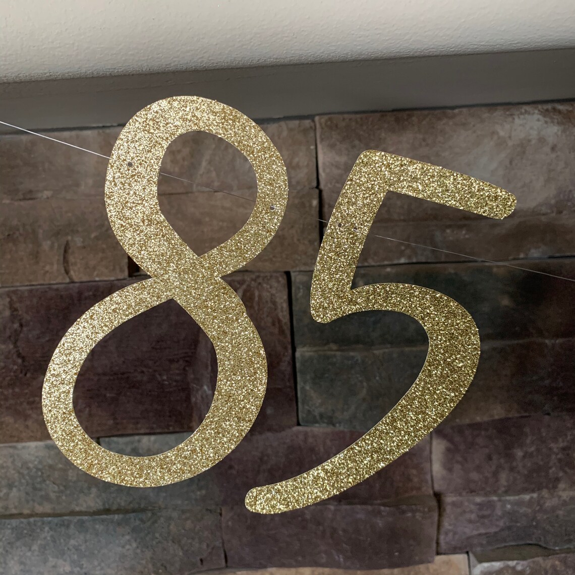 85 Years Loved Banner 85 Years Loved 85th Birthday Banner - Etsy