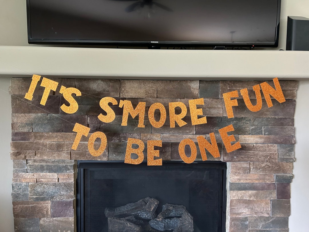 It’s S’more Fun to Be One, S’more Decorations, Campfire Birthday Party ...