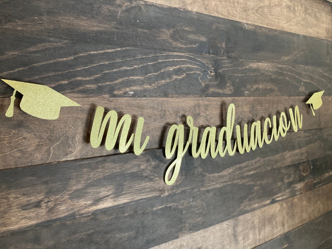 Mi Graduacion Banner Graduacion Banner Graduation Party | Etsy