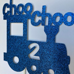 Train Cake Topper, Train Topper, Glitter Train Topper, Train ...