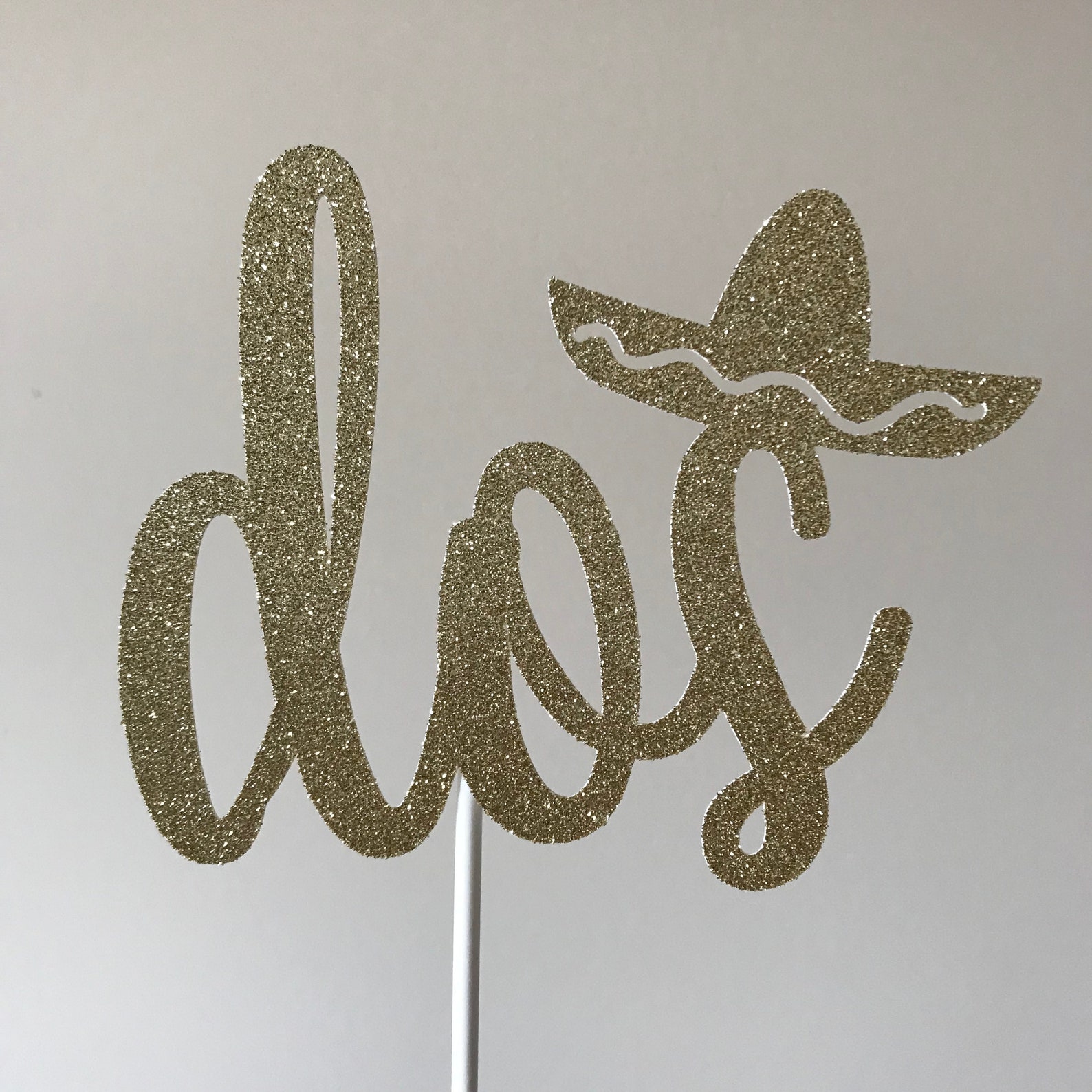 Dos Cake Topper / Fiesta Cake Topper / Fiesta Decorations / | Etsy