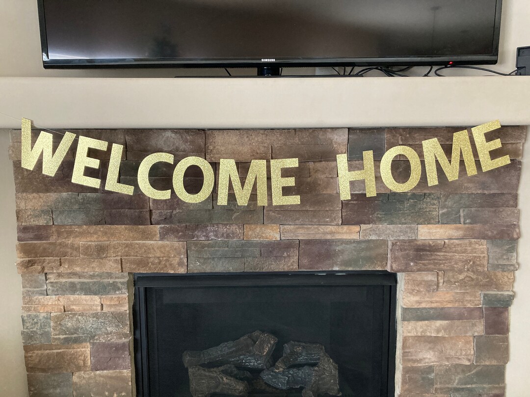 Welcome Home Banner, Welcome Home Sign, Welcome Home Party, Welcome ...