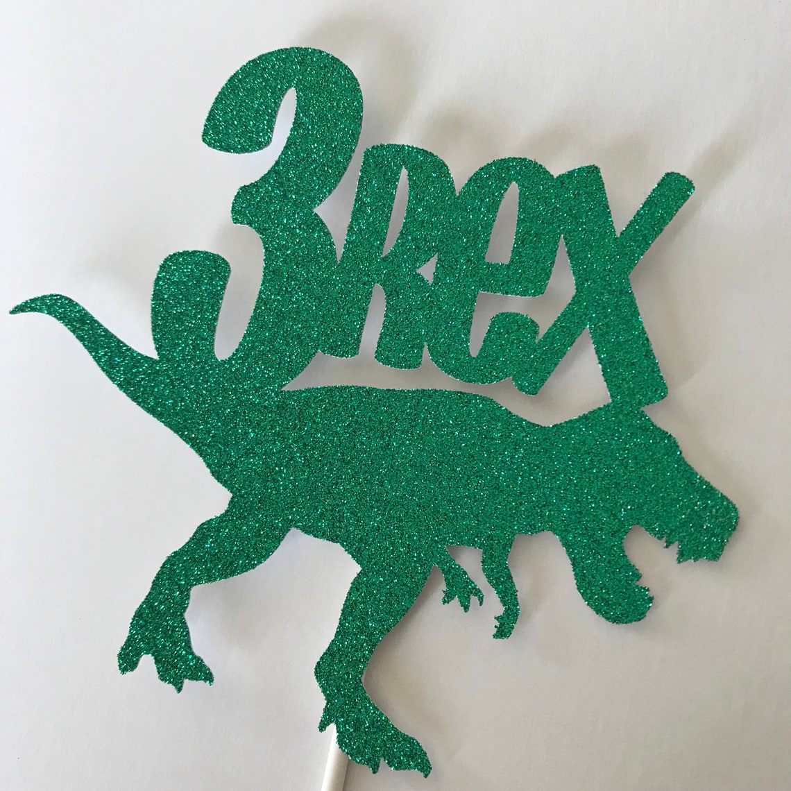 Three Rex Cake Topper / Three Rex / 3 Rex / Three Rex Birthday - Etsy