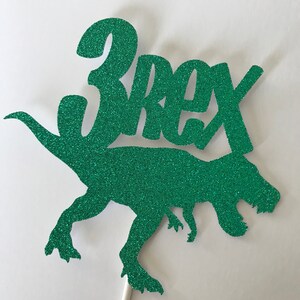 Three Rex Cake Topper / Three Rex / 3 Rex / Three Rex Birthday ...