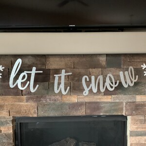 Let It Snow Banner, Happy Holidays Banner, Merry Christmas Banner, Be ...