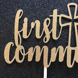 First Communion Cake Topper / First Holy Communion Cake Topper ...