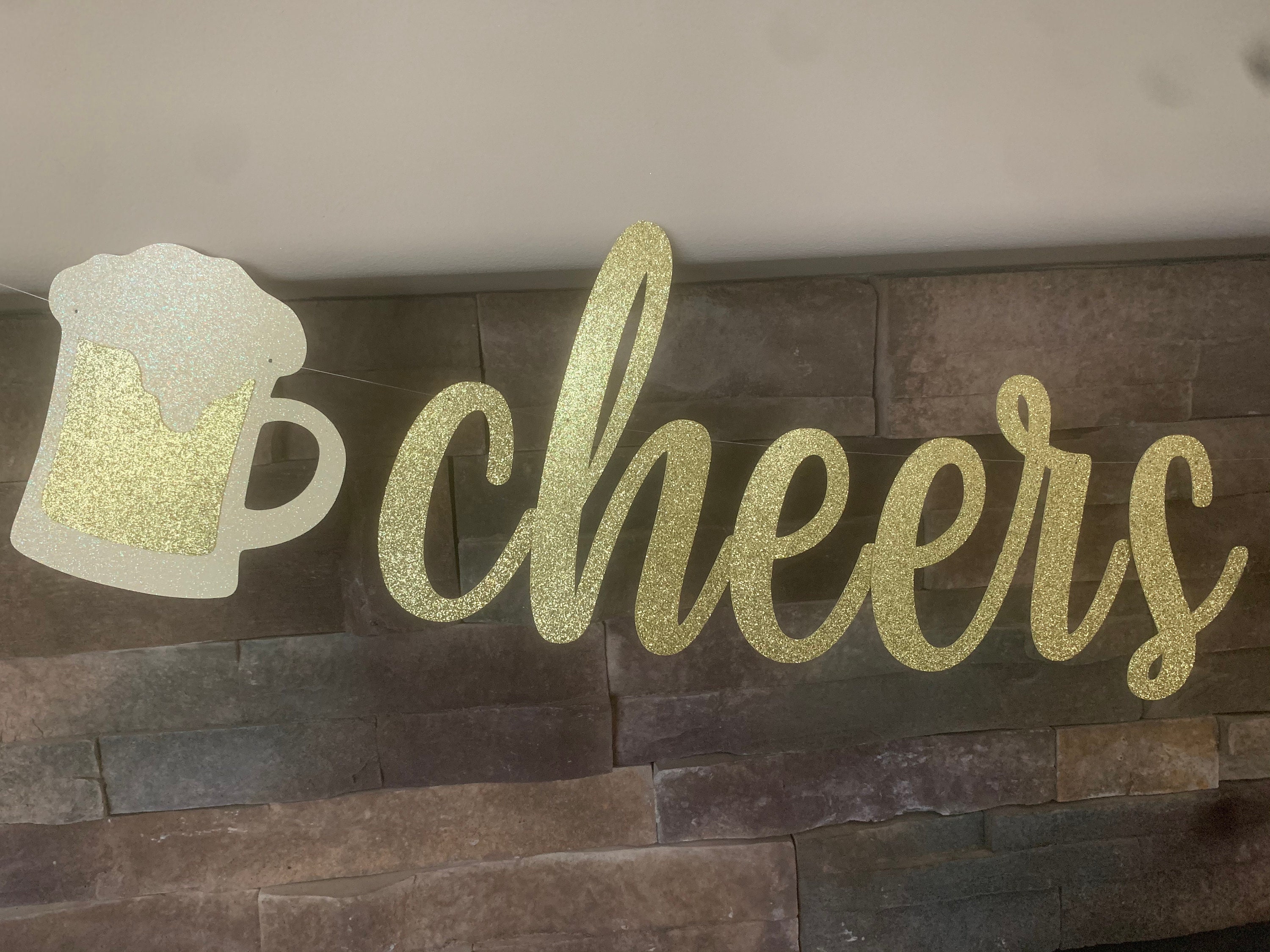 Cheers and Beers Banner Custom Cheers and Beers Banner Any | Etsy