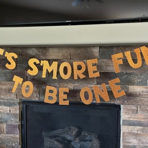 It’s S’more Fun to Be One, S’more Decorations, Campfire Birthday Party ...