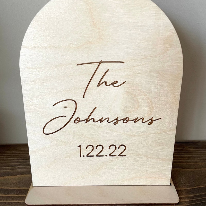 Birch Table Numbers - Etsy