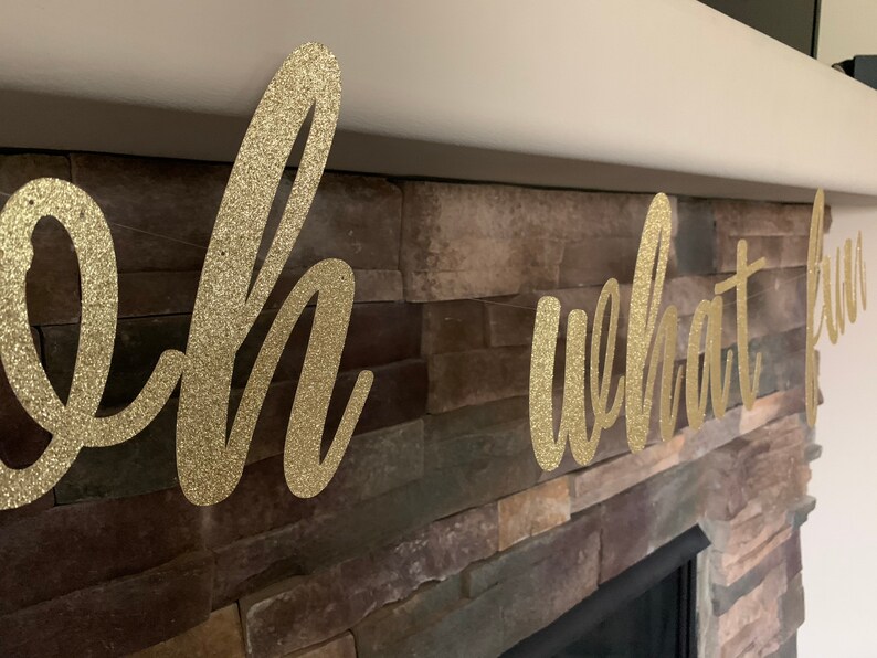 Oh What Fun Banner Oh What Fun Christmas Winter Holiday - Etsy