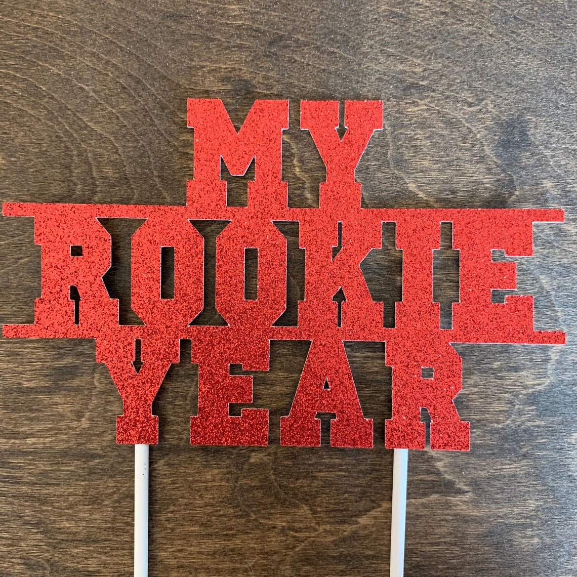 Baby Baseball Cake Topper My Rookie Year Cake Topper - Etsy