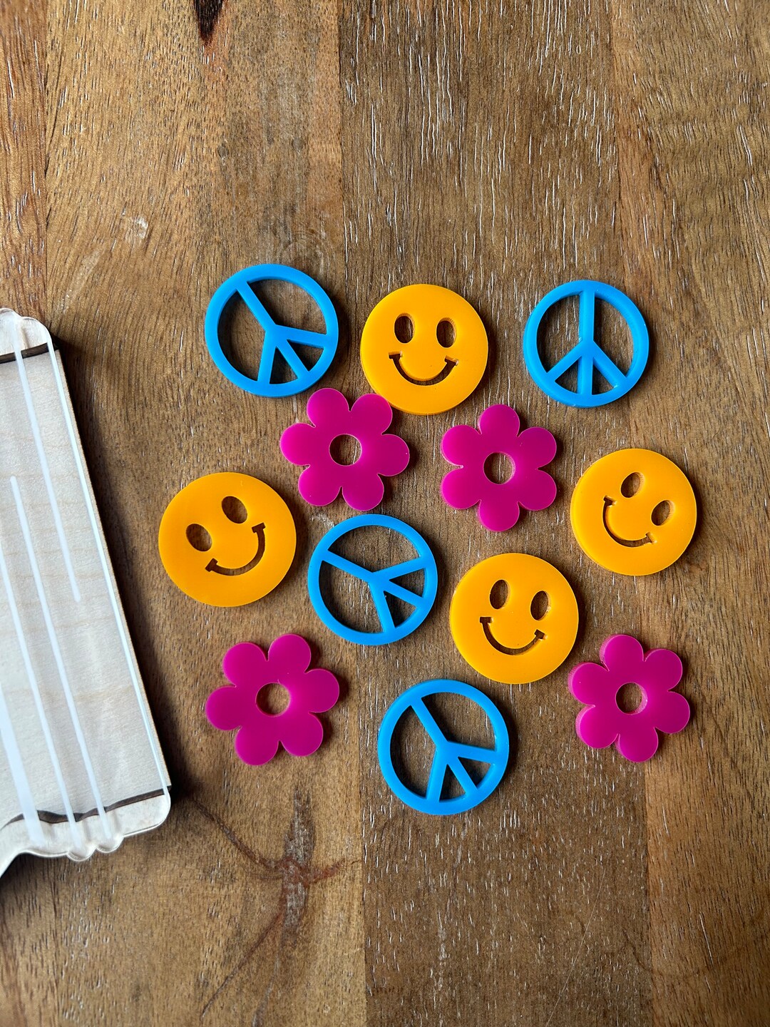 Happy Face Reward Jar Tokens: 70s Acrylic Class Rewards - Etsy