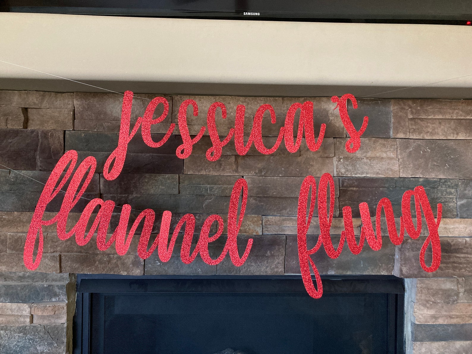 Custom Flannel Fling Banner Flannel Fling Before the Ring - Etsy