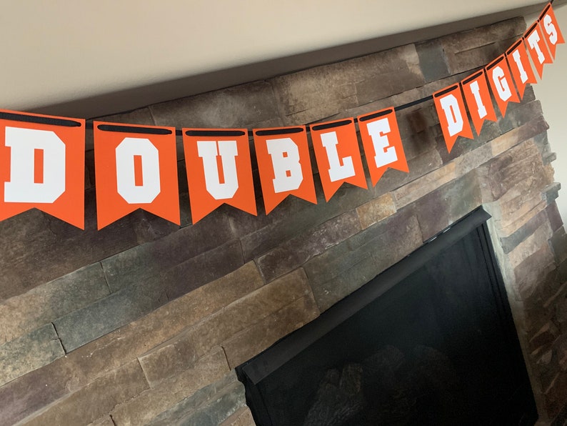 Double Digits Banner Double Digits 10th Birthday Party 10th | Etsy