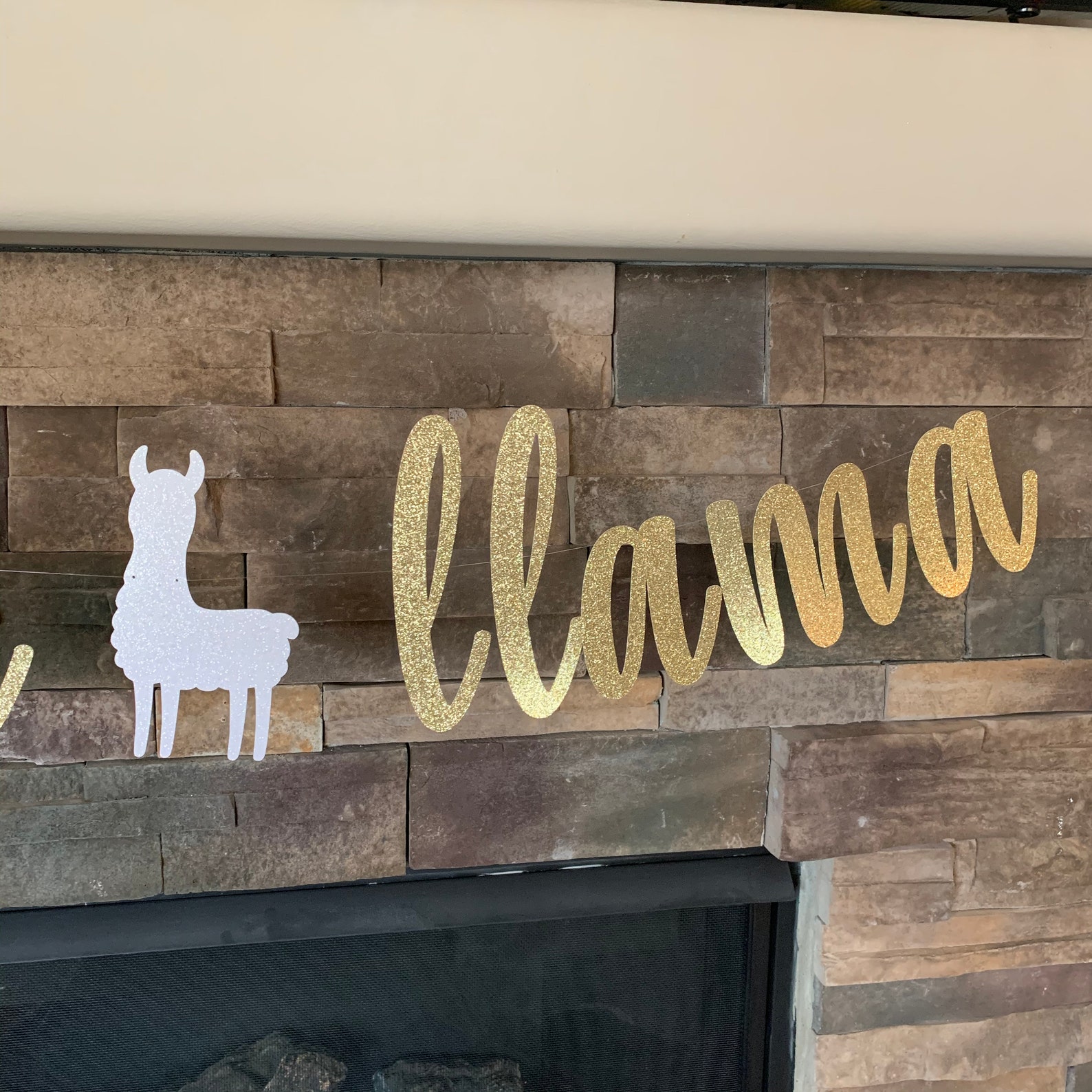 Mama Llama Banner, Llama Decorations, Llama Baby Shower Decorations ...