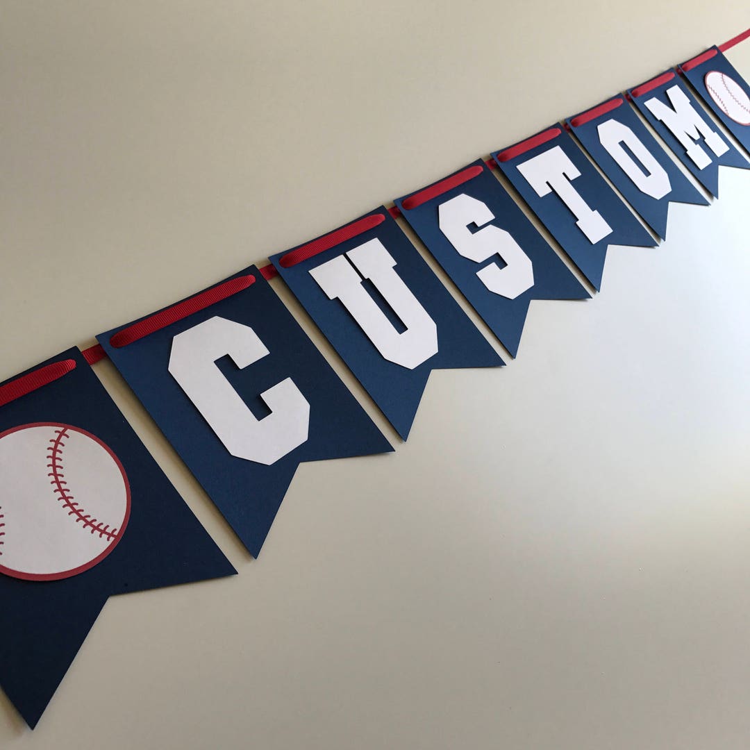 Custom Baseball Banner, Baseball Banner, Personalized Baseball Banner ...