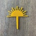 Sun Cupcake Toppers, Sun Toppers, Sun Decorations, Here Comes the Son ...