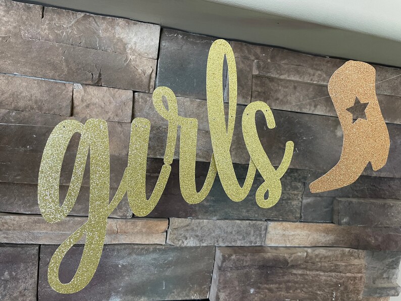 Lets Go Girls Banner: Nash Bash Bachelorette Party Decor - Etsy