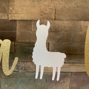 Mama Llama Banner, Llama Decorations, Llama Baby Shower Decorations ...
