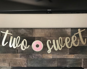 Two Sweet Cake Topper Ice Cream Cake Topper Ice Cream - Etsy