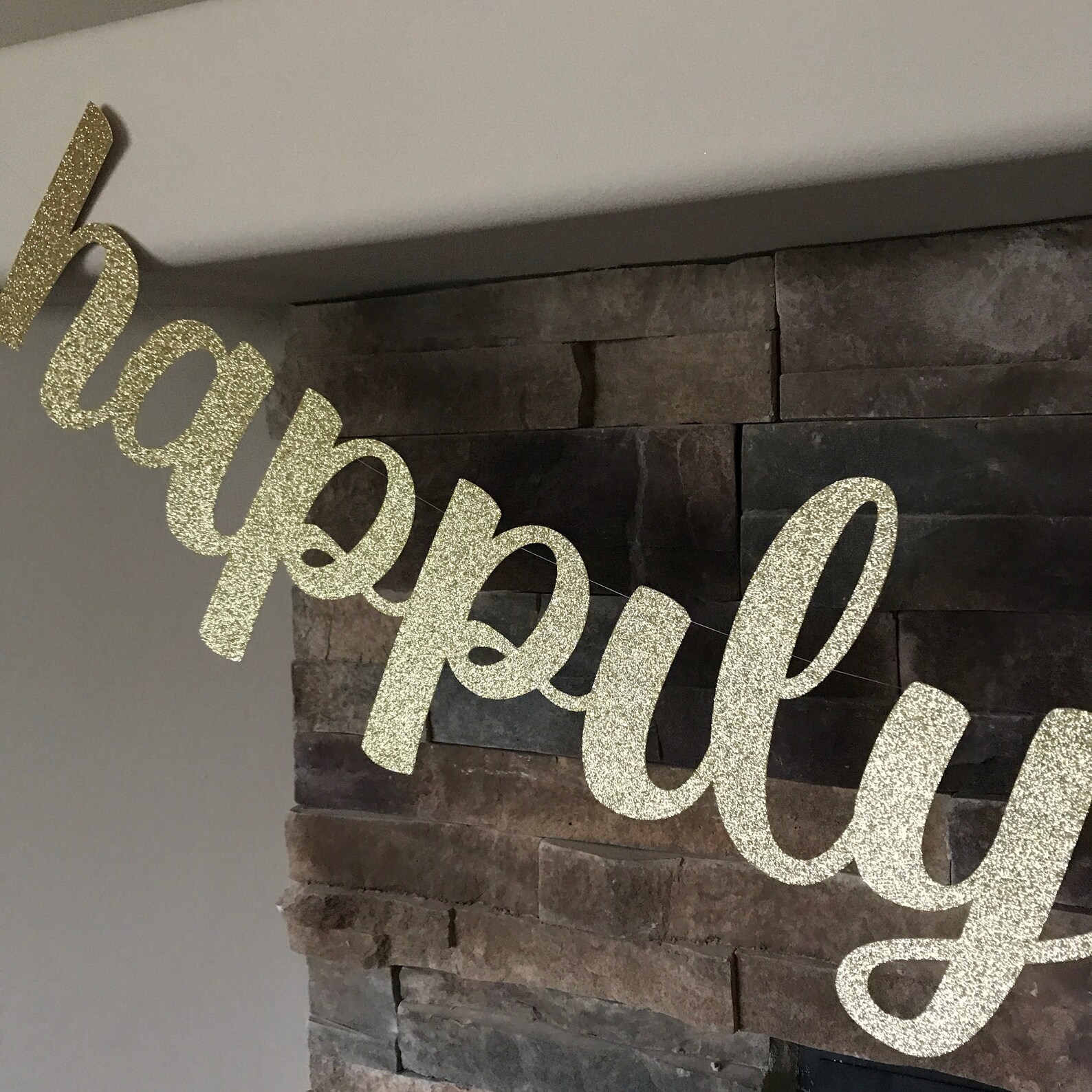 Happily Ever After Banner / Wedding Banner / Happily Ever - Etsy