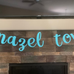 Mazel Tov Banner, Glitter Mazel Tov Sign, Bar Mitzvah Decorations, Bat ...