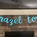 Mazel Tov Banner, Glitter Mazel Tov Sign, Bar Mitzvah Decorations, Bat ...