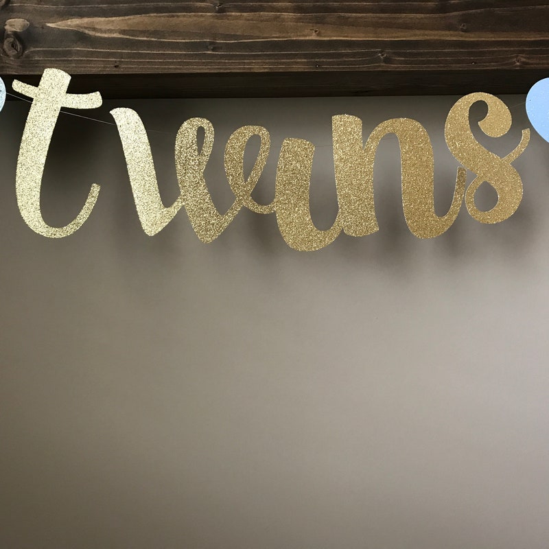 Twins Banner - Etsy