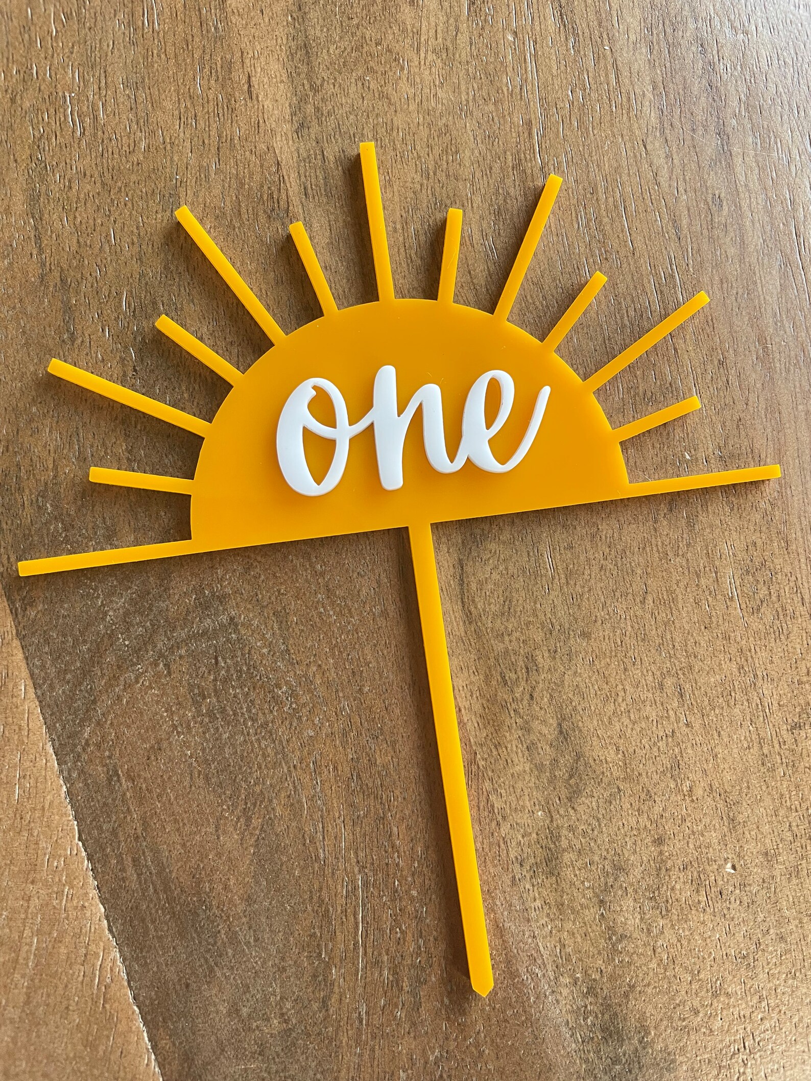 Sun Cake Topper Sun Birthday Cake Topper Sun Cake - Etsy