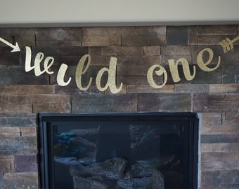 Wild One Cake Topper Arrow Cake Topper Wild One First | Etsy