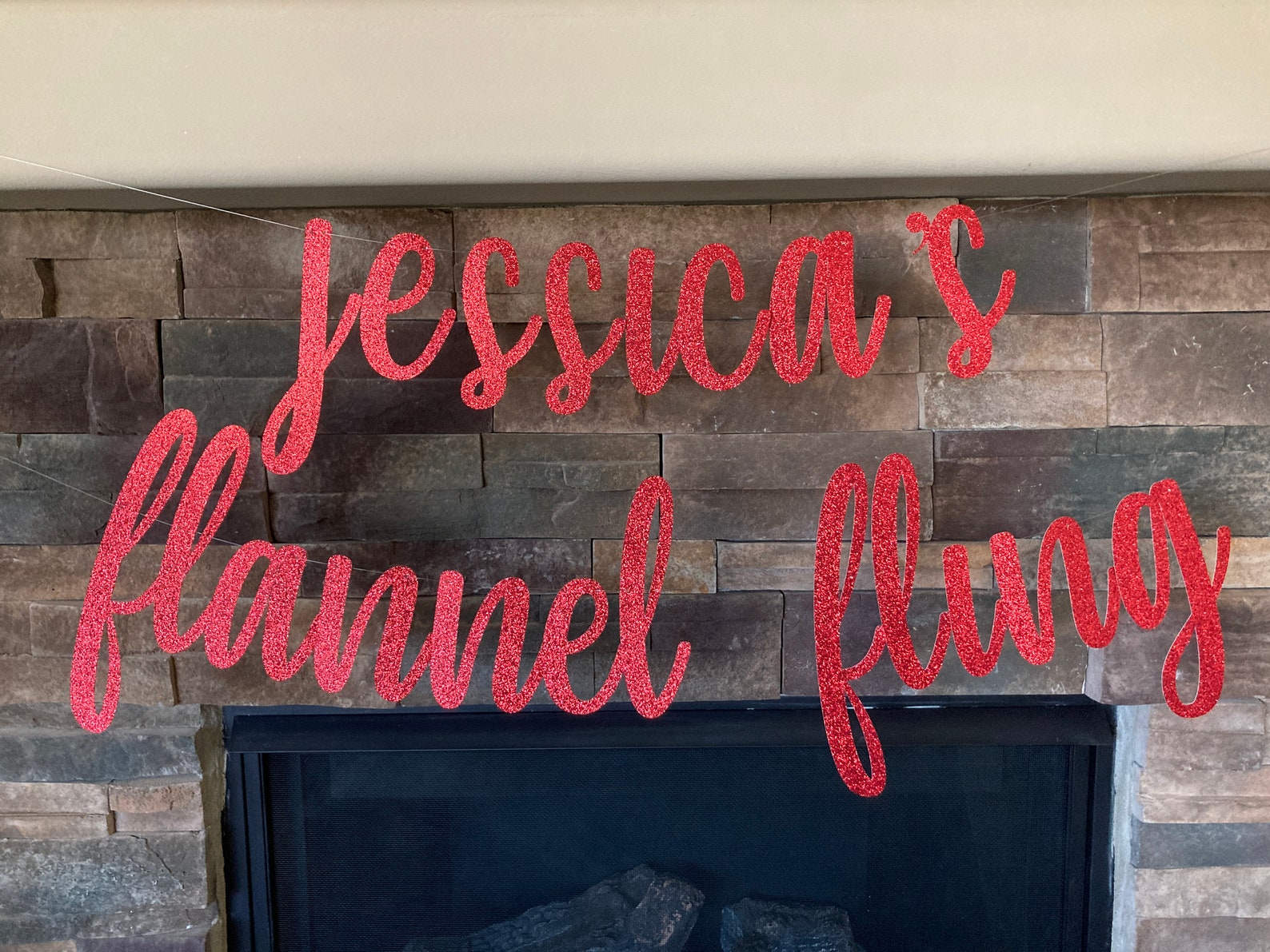 Custom Flannel Fling Banner Flannel Fling Before the Ring | Etsy