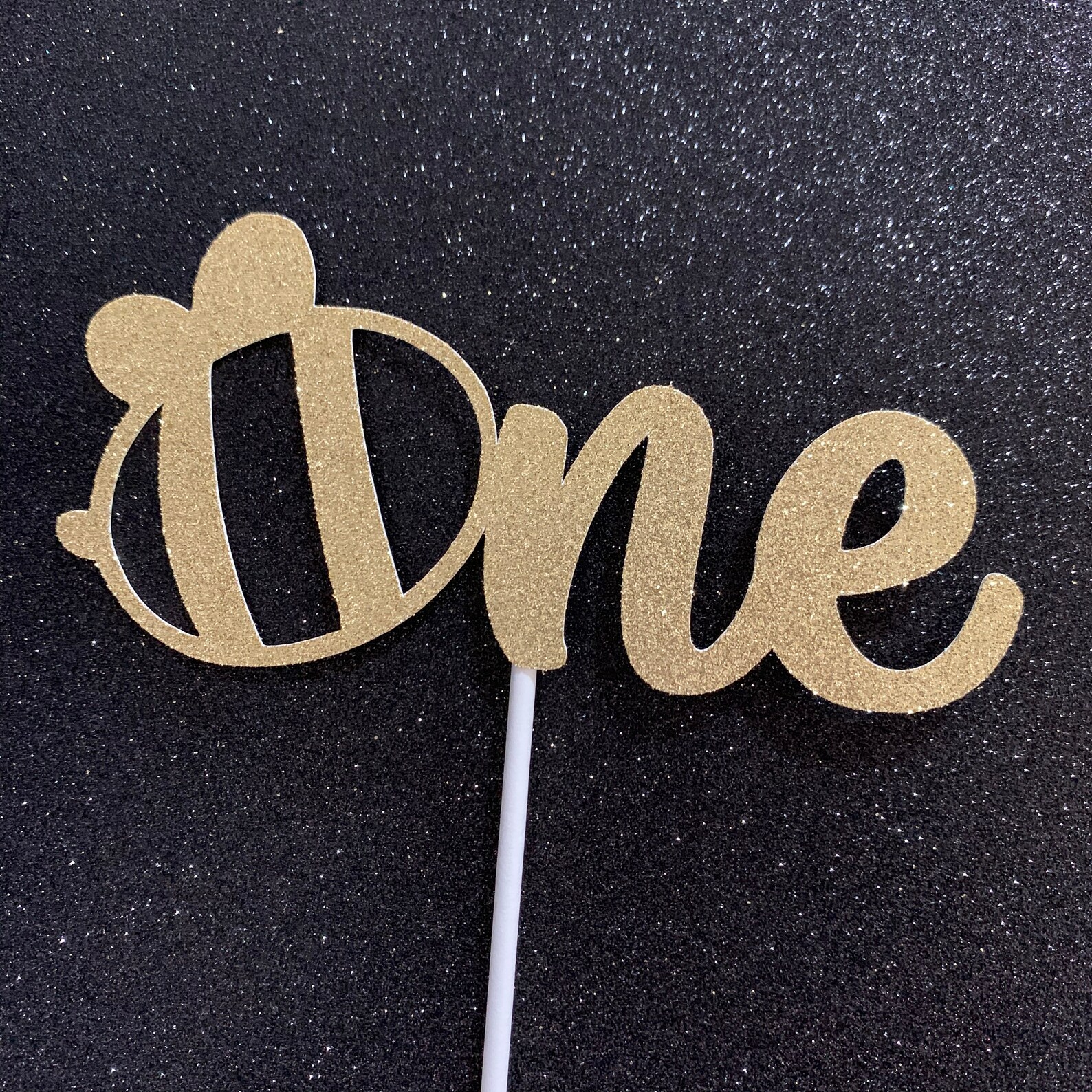 Bee One Cake Topper / Bee One Topper / Bee Smash Cake Topper / - Etsy
