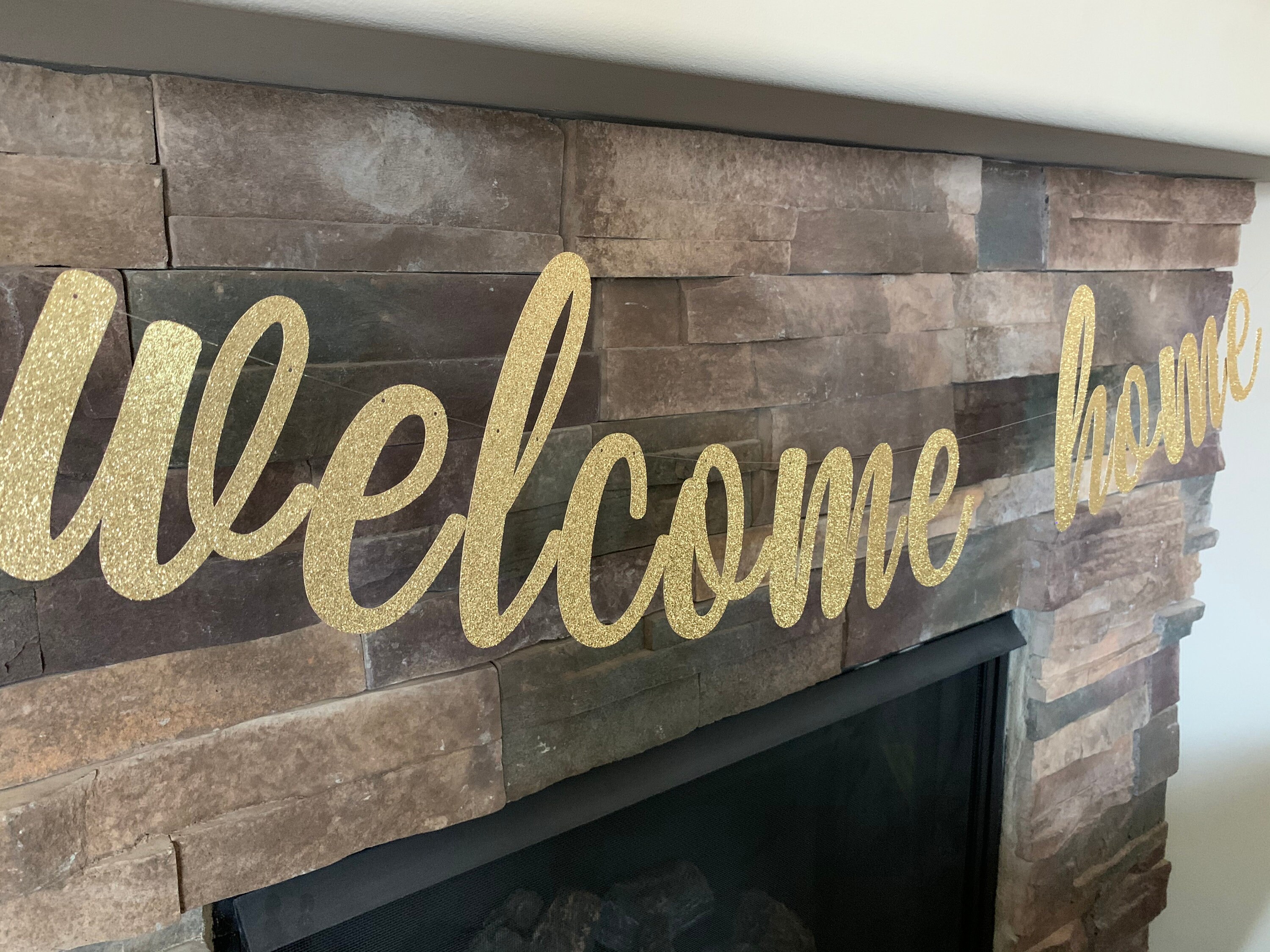Welcome Home Banner Welcome Home Sign Welcome Home Party | Etsy