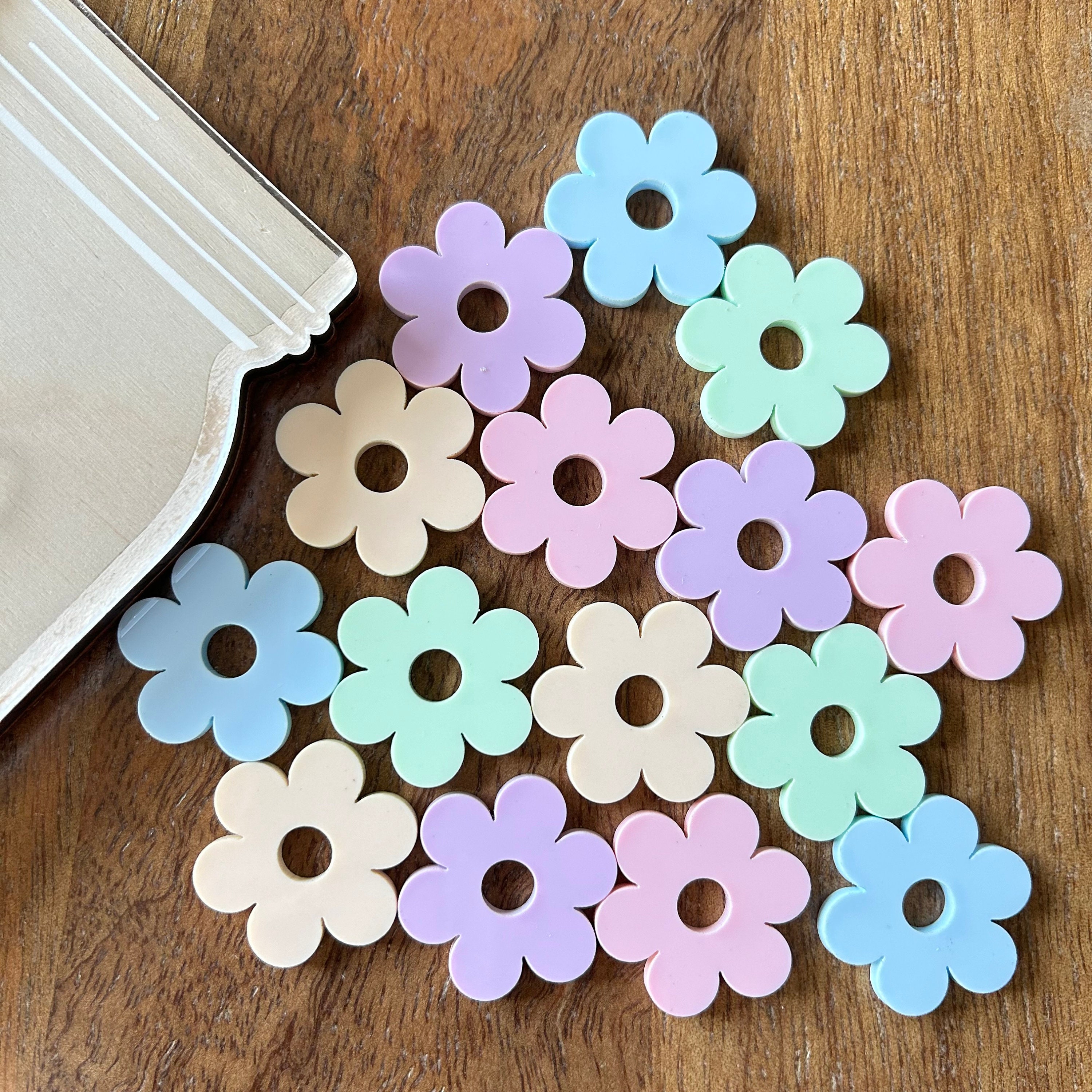 Flower Reward Jar Tokens, Extra Tokens for Reward Jar, Spring Tokens ...