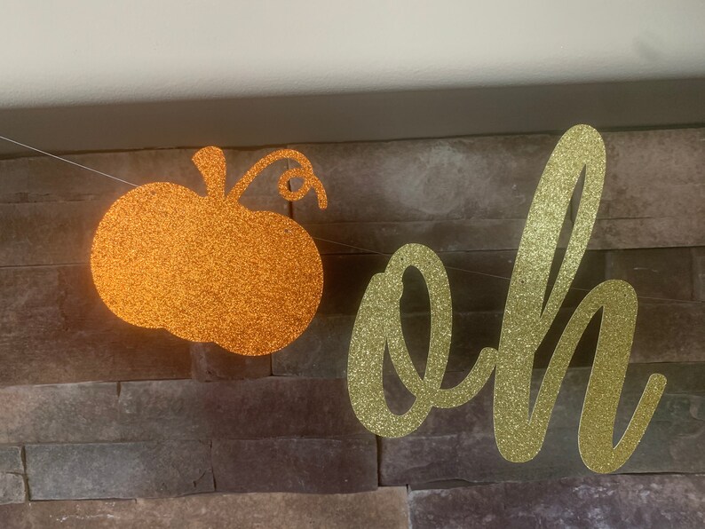 Oh babies banner oh babies pumpkin banner twin baby shower | Etsy