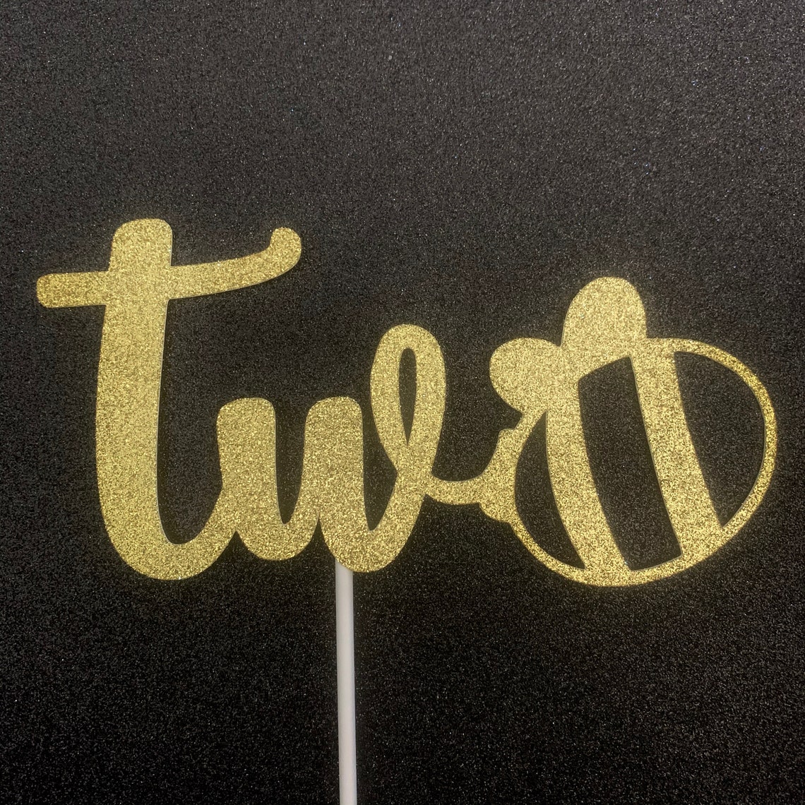 Bee Cake Topper Bee Two Cake Topper Bee Two Topper Two Cake - Etsy